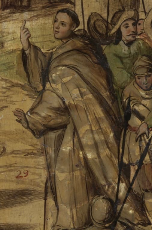Fray Bartolomé de Olmedo -Junto a Cortés- Frailes La Higuera Mágica